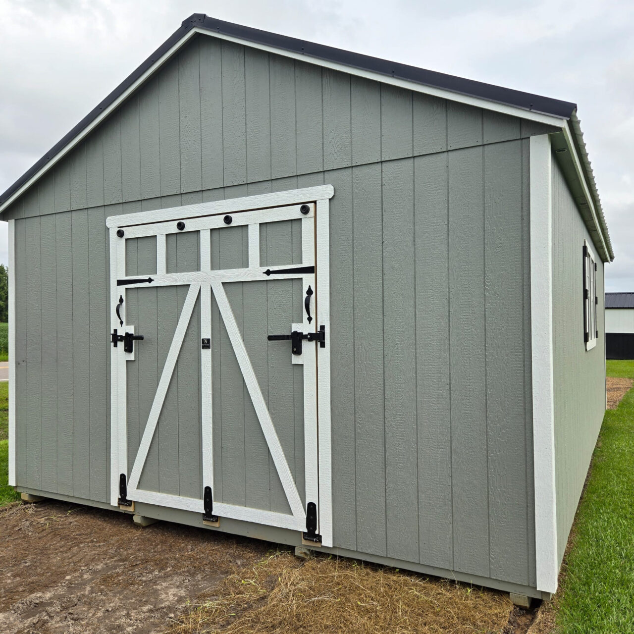 Pro Cottage Sheds – Green - Willow Lake Sheds