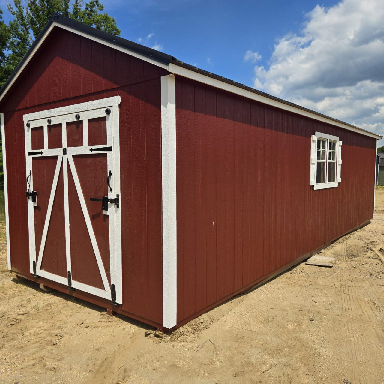 Pro Cottage Sheds – Green - Willow Lake Sheds
